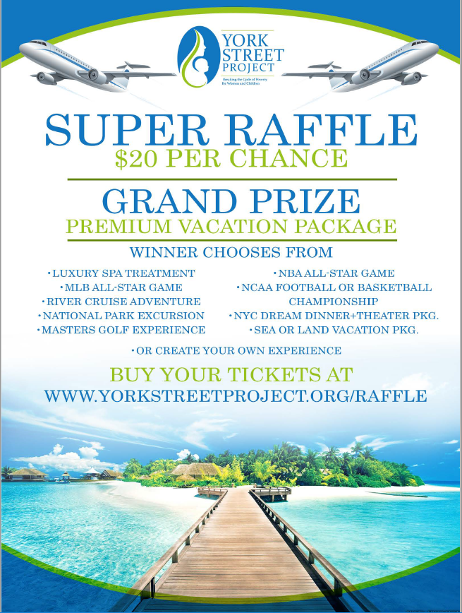 York Street Project: Super Raffle 2020 | GiveGab